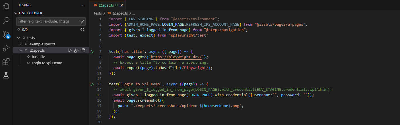 [BUG] One single line of code in the test would make the plugin unable ...