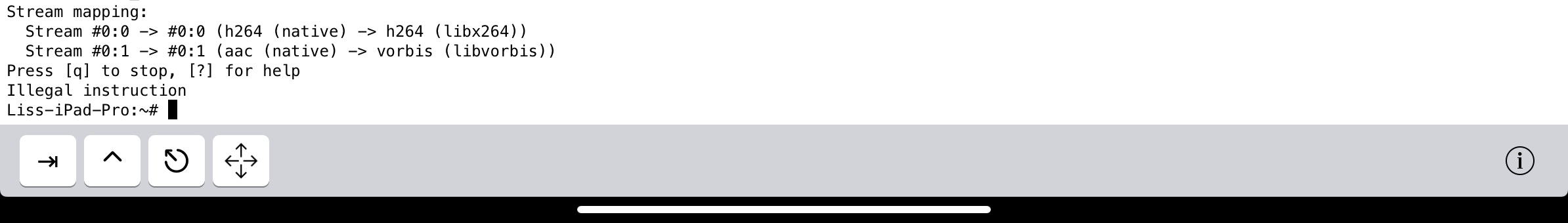 ffmpeg support · Issue #71 · ish-app/ish · GitHub