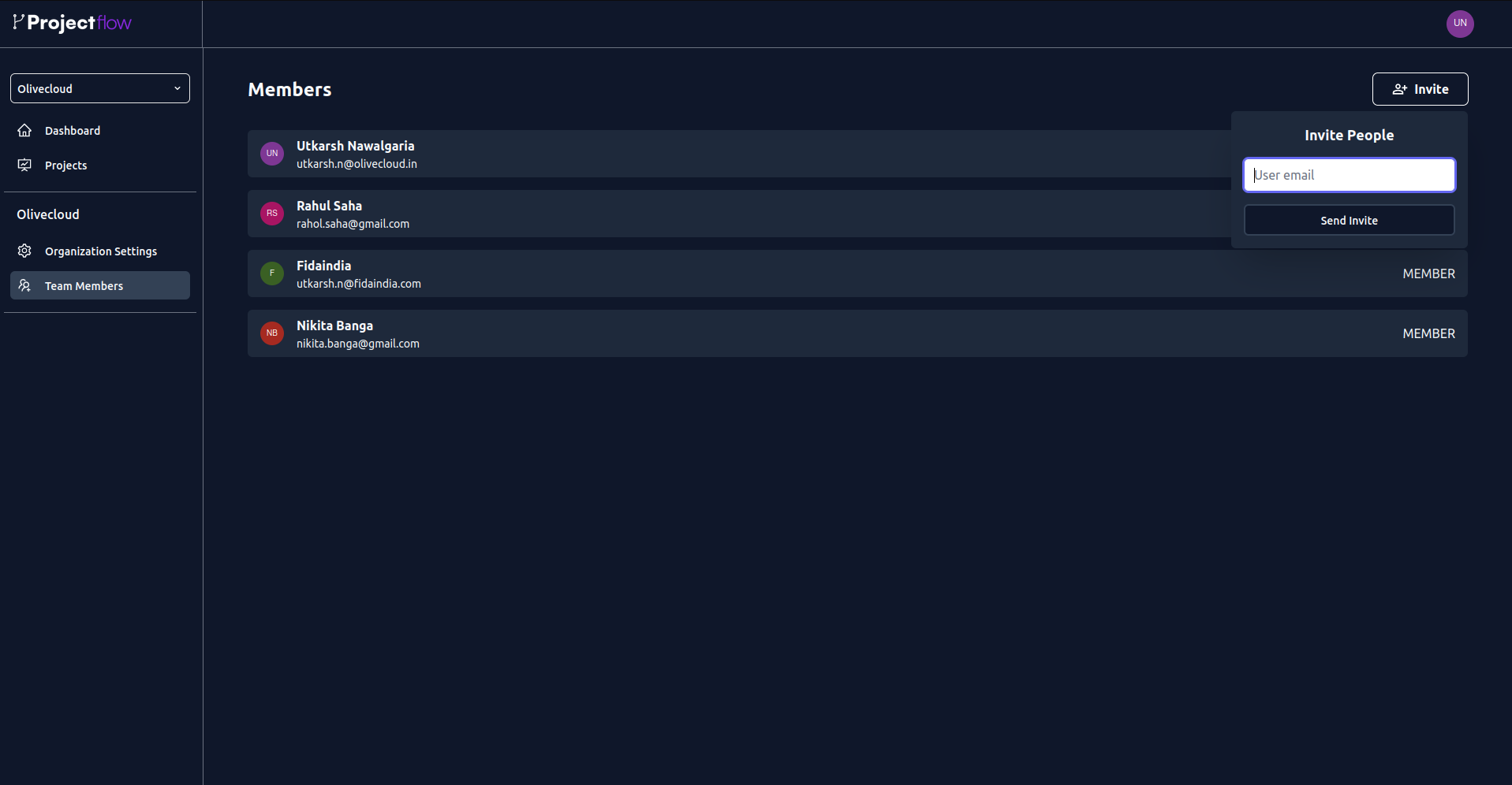 GitHub - UtkarshNawalgaria/ProjectFlow: Fullstack Project management application using Django ...