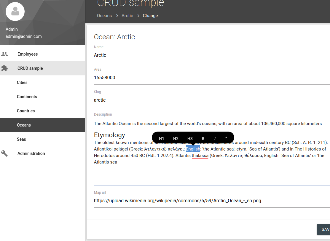 WYSIWYG Editor support · Issue #176 · viewflow/django-material · GitHub