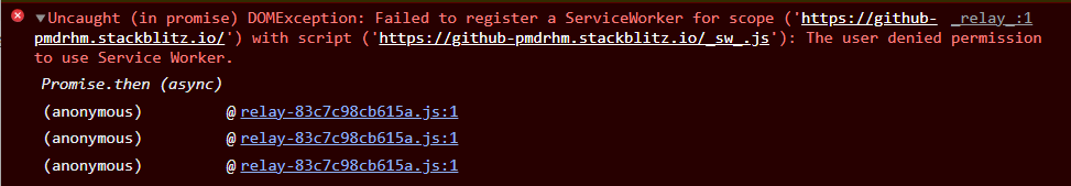 stuck in `Running start command` · Issue #848 · stackblitz/webcontainer-core · GitHub