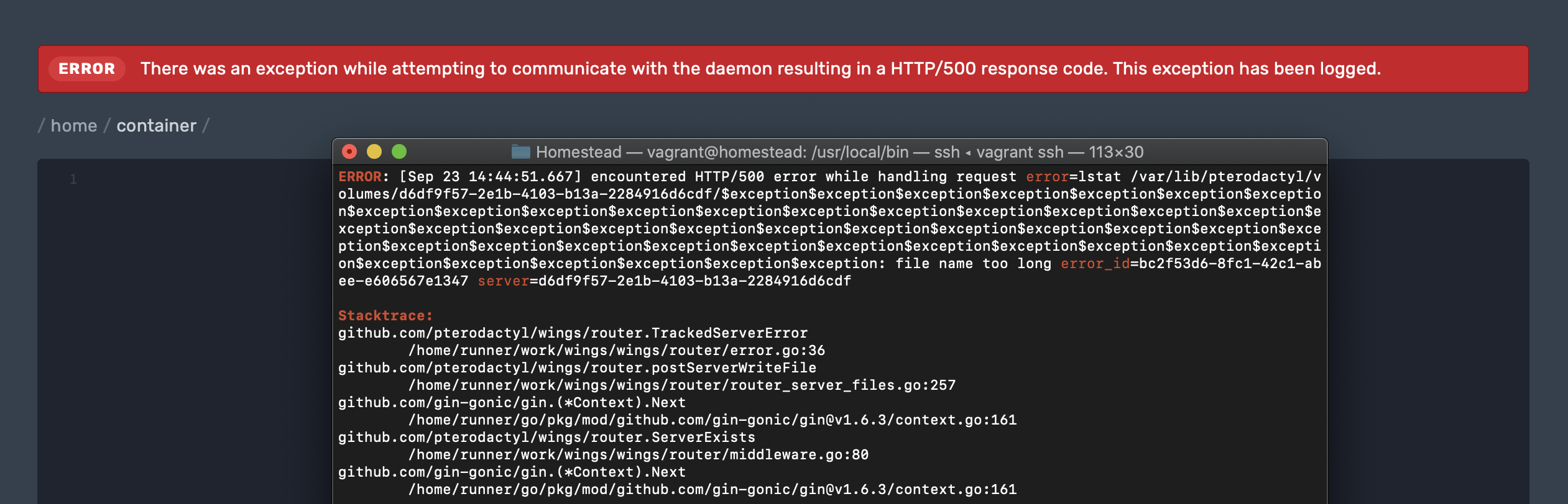 [FileManager] An error occurs when creating a file/directory with a long name · Issue #2403 ...