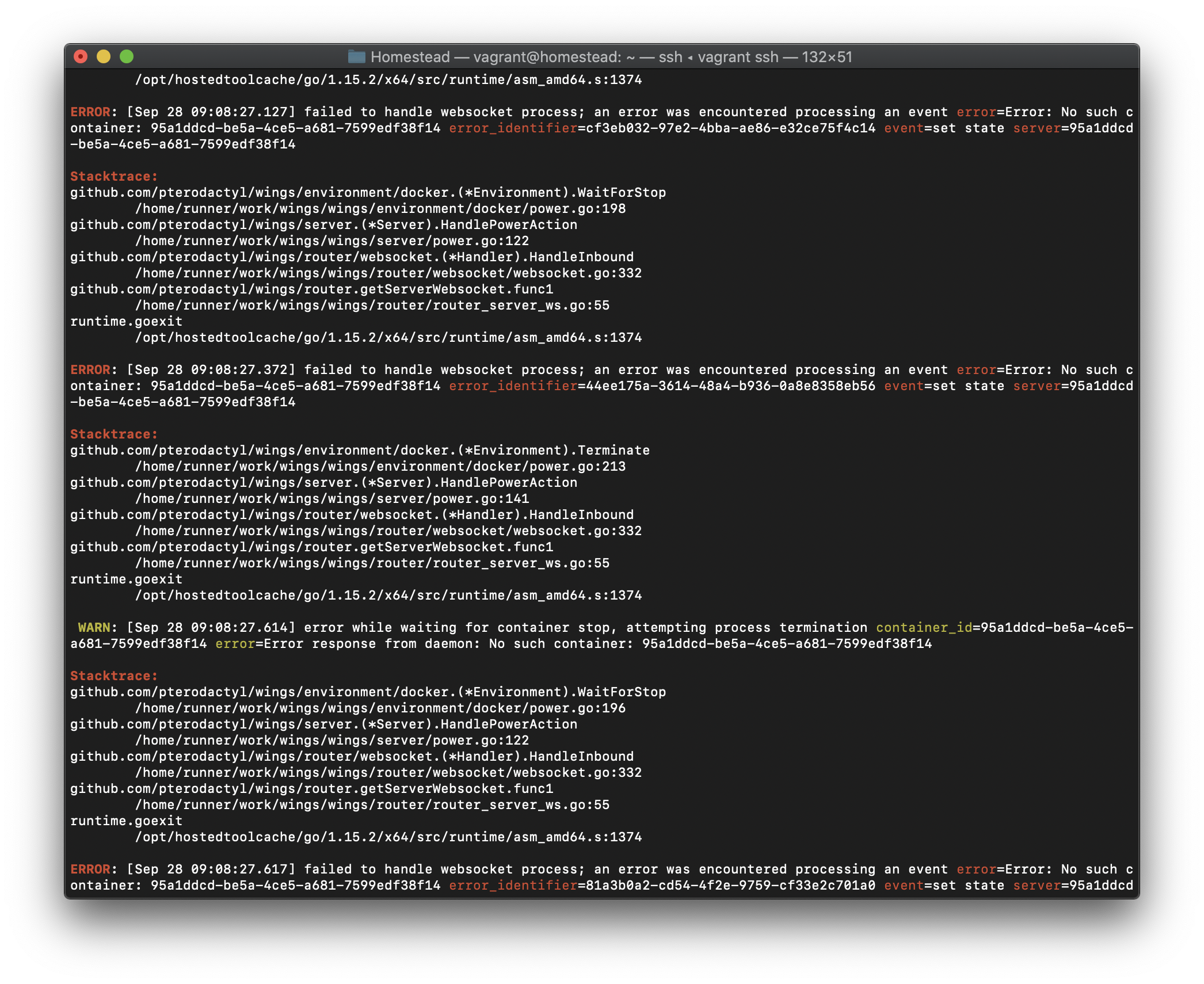 Wings error when interacting with a removed server · Issue #2428 ...