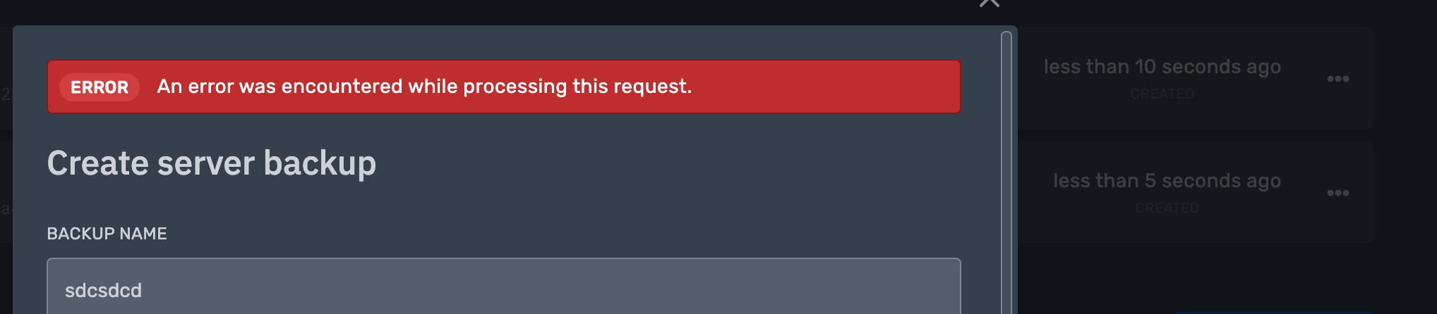 The error message is not displayed without debug mode · Issue #2439 · pterodactyl/panel · GitHub