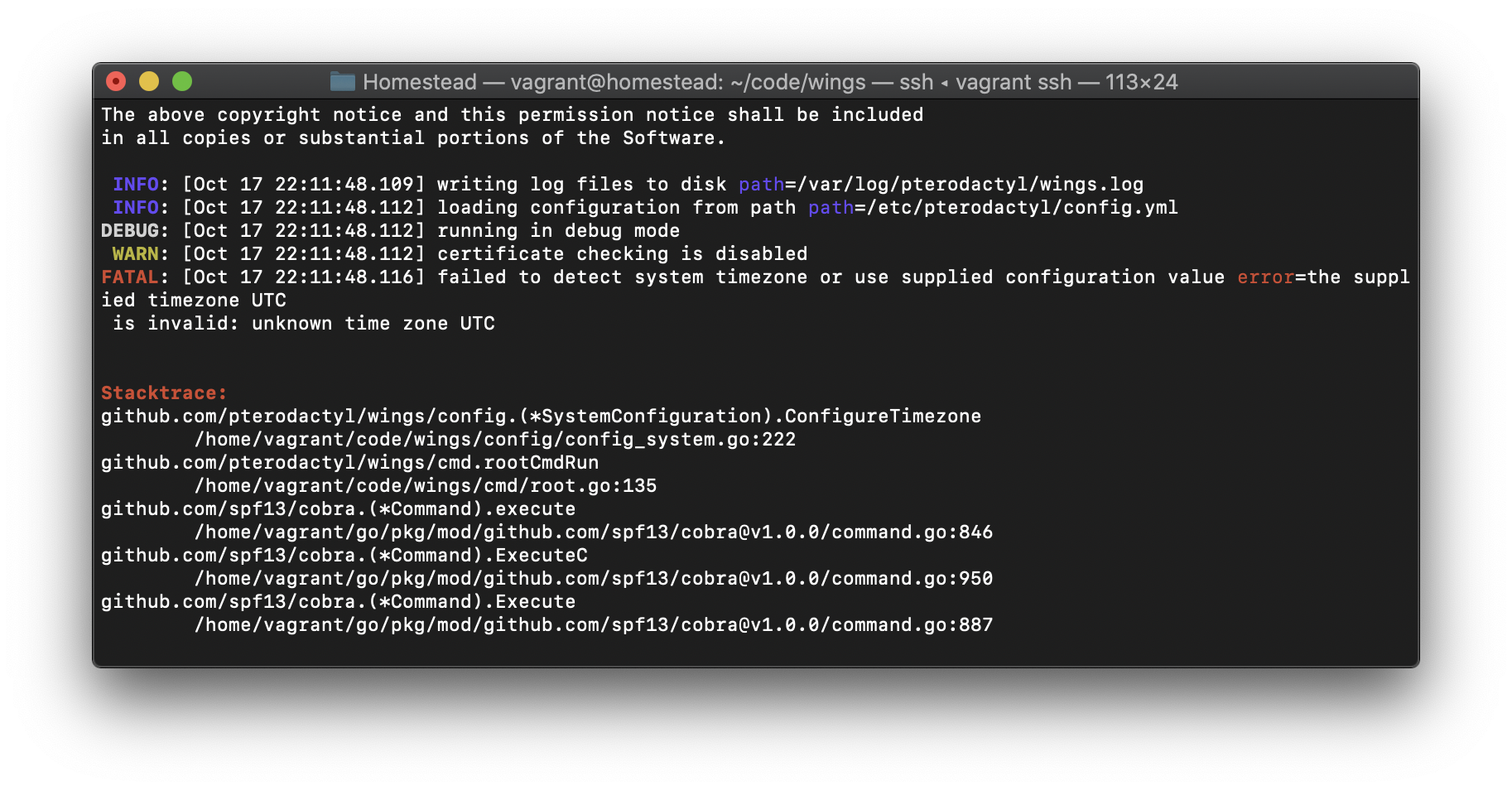 Timezone error · Issue #2546 · pterodactyl/panel · GitHub