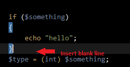 How to force a blank line after IF/WHILE etc ? · Issue #437 · editorconfig/editorconfig · GitHub