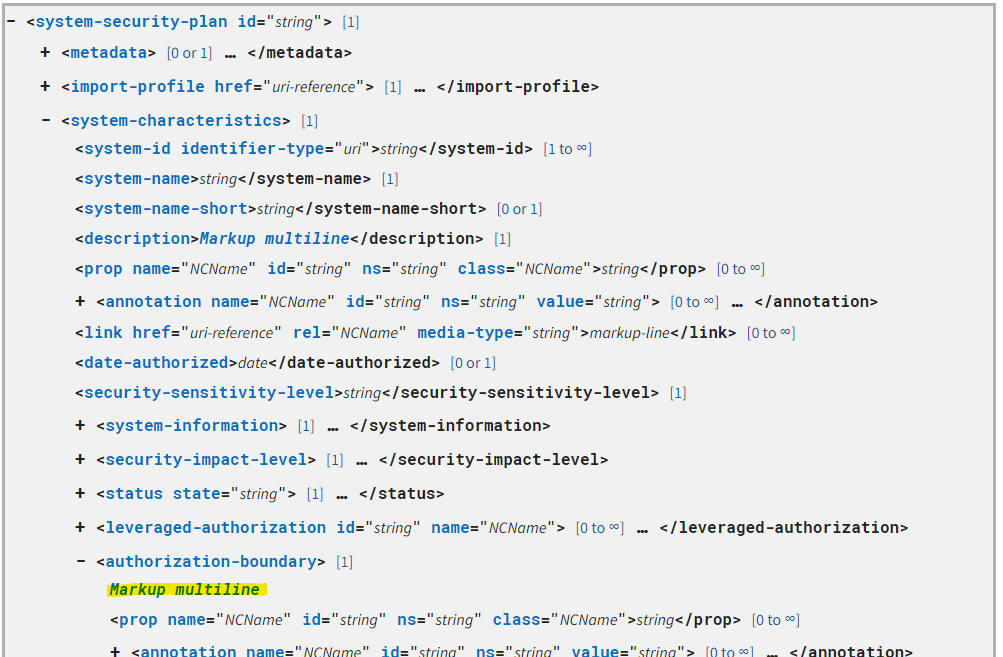 Review in-xml wrapper settings on (all) markup-multiline elements ...