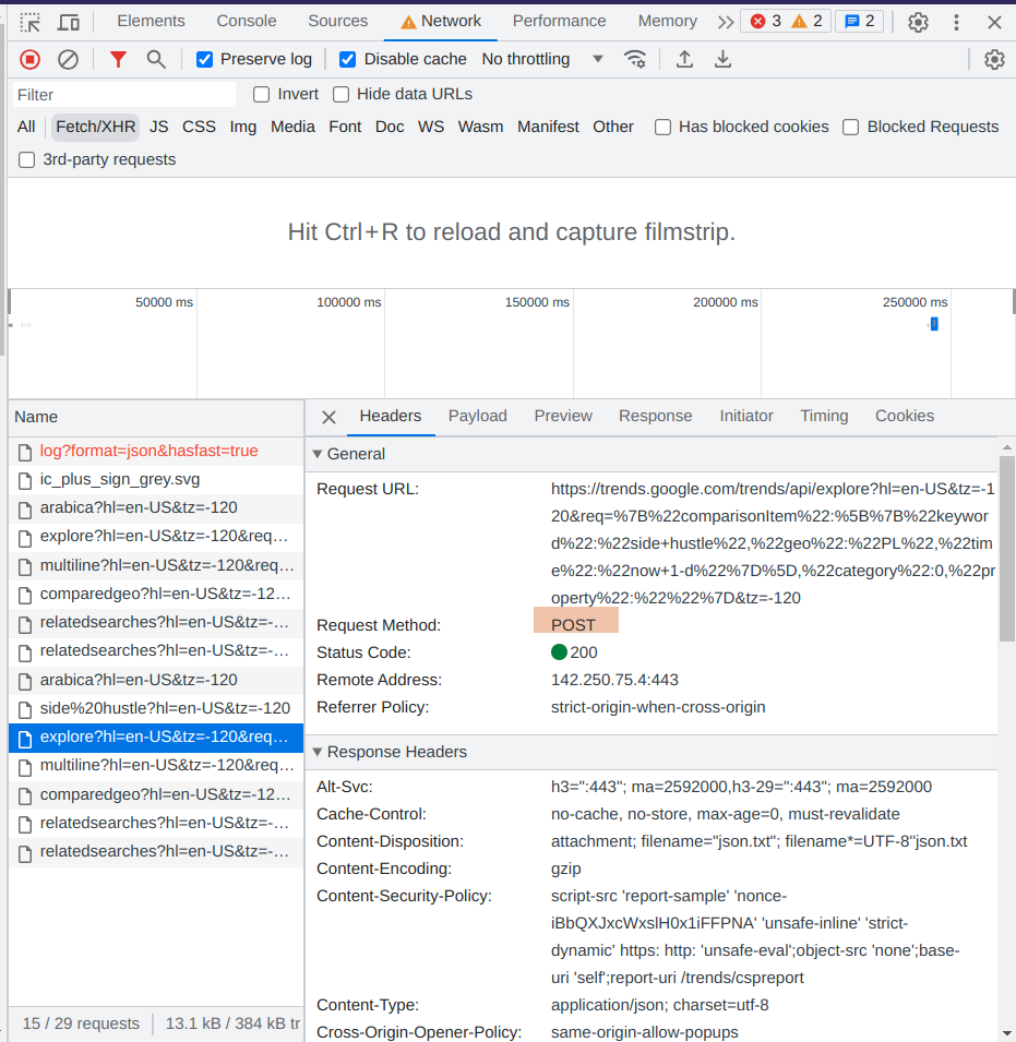 500 internal server errors · Issue #586 · GeneralMills/pytrends · GitHub