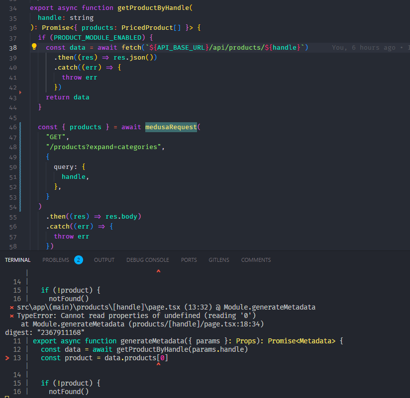 GET Product request not showing "Categories", but should show them like ...