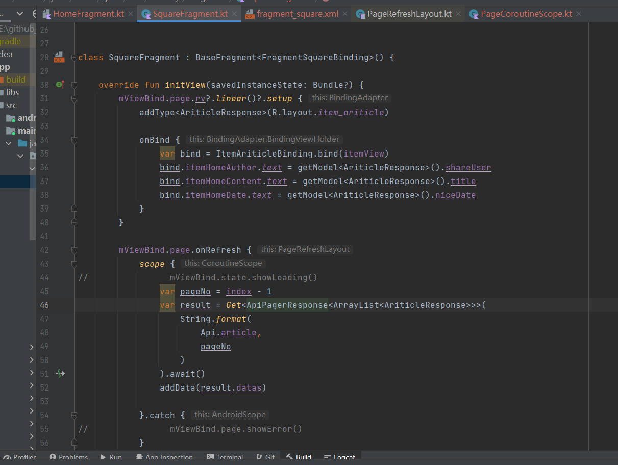 com.drake.brv.PageRefreshLayout 嵌套问题 · Issue #299 · liangjingkanji/BRV · GitHub