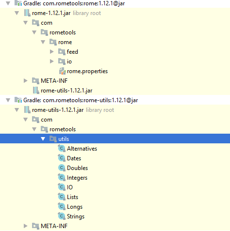 Duplicate jar - utils/Alternatives · Issue #433 · rometools/rome · GitHub
