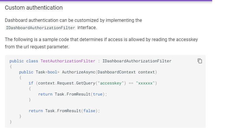 Authentication Dashboard · Issue 906 · Dotnetcore Cap · Github