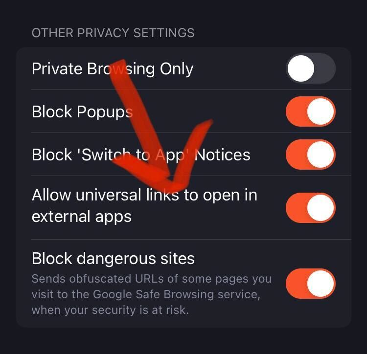 [Android] Add setting for blocking Android app links · Issue #25863 · brave/brave-browser · GitHub