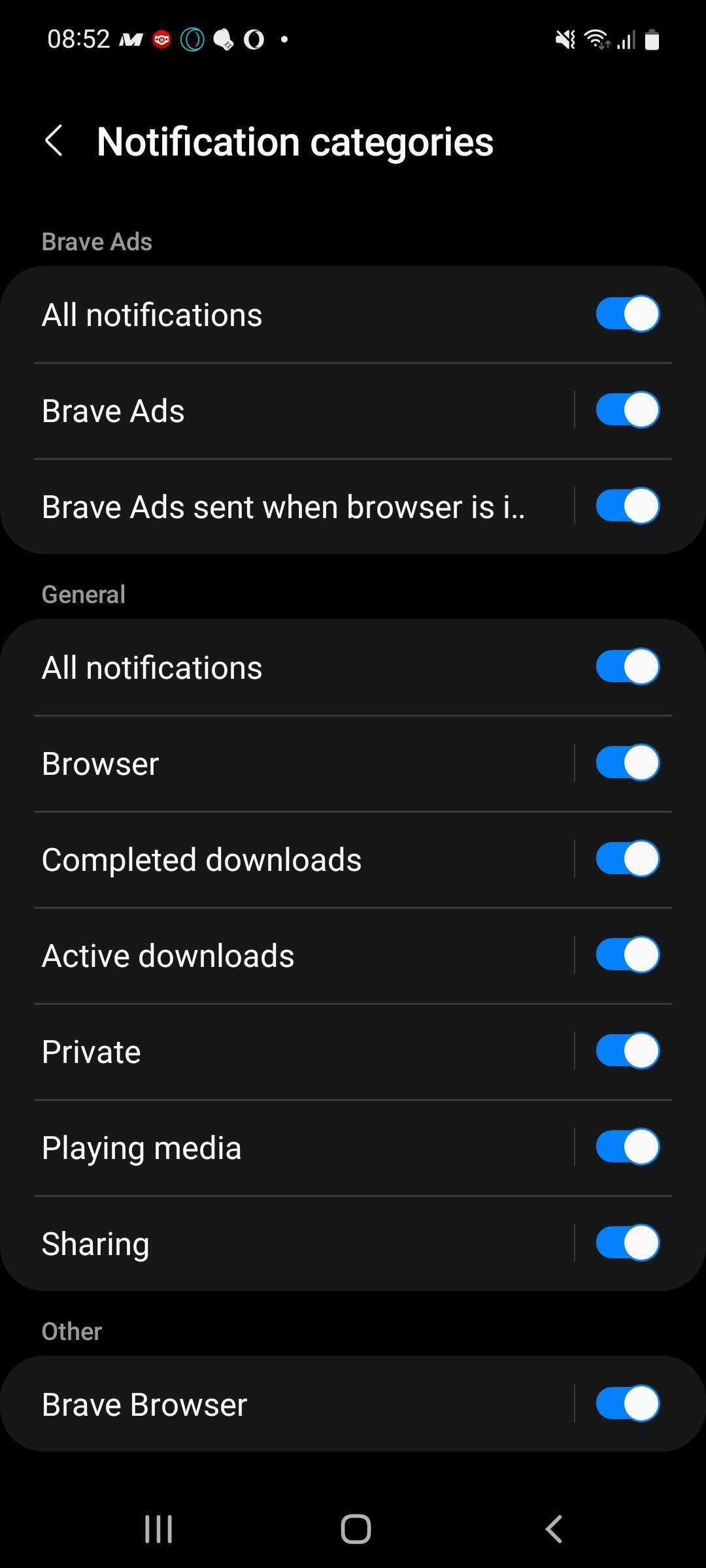 [Android] Notification Categories Clean Up · Issue #26039 · brave/brave ...