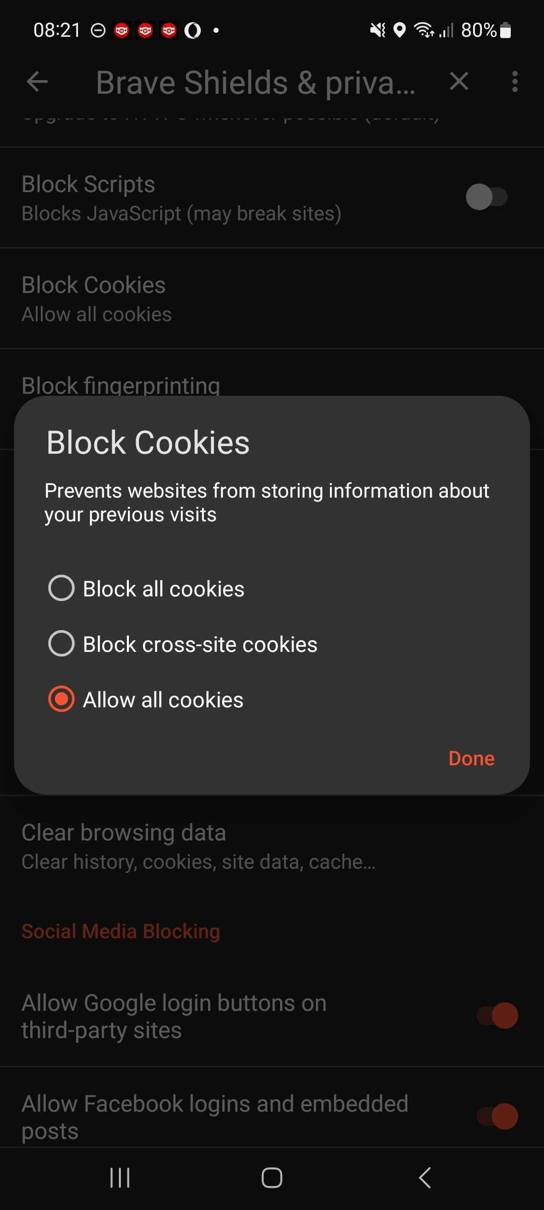 [Android] Change settings dialogs to full screen views · Issue #32617 · brave/brave-browser · GitHub