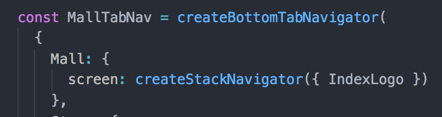 React Navigation 2x 把tabnavigator放在stacknavigator里 页面设置标题栏没生效 · Issue 4795 · React Navigation