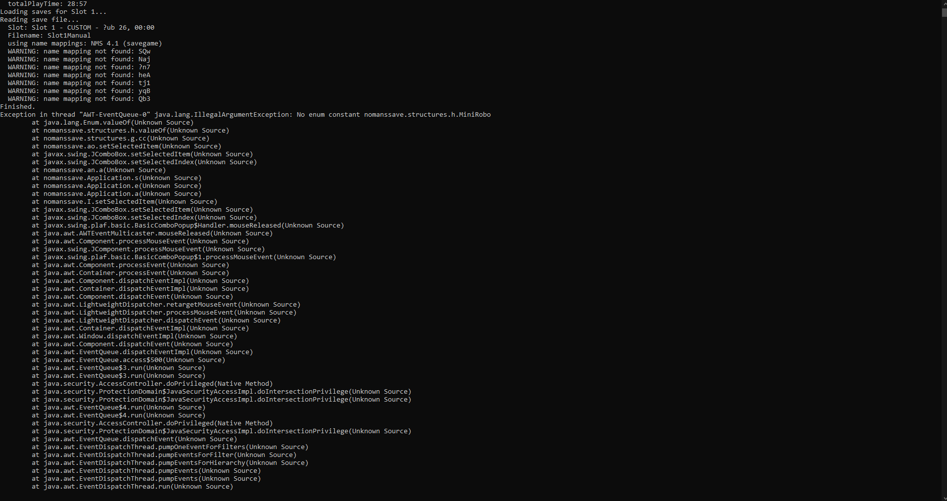 Save editor can find the save game but cannot edit it. · Issue #726 ...