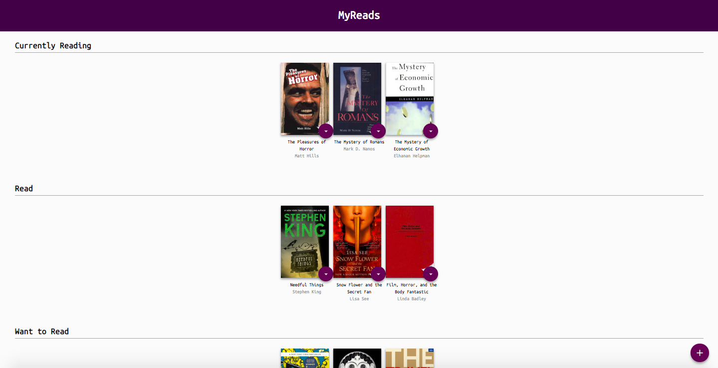 GitHub - rccz89/MyReads-A-Book-Tracking-App