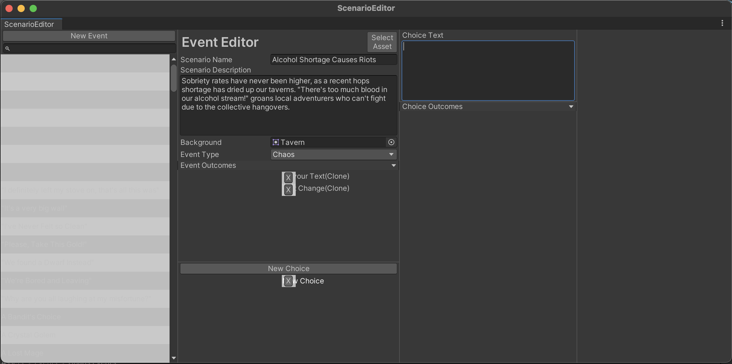 Event Editor UI not functioning after update · Issue #37 · CapsCollective/ozymandias · GitHub