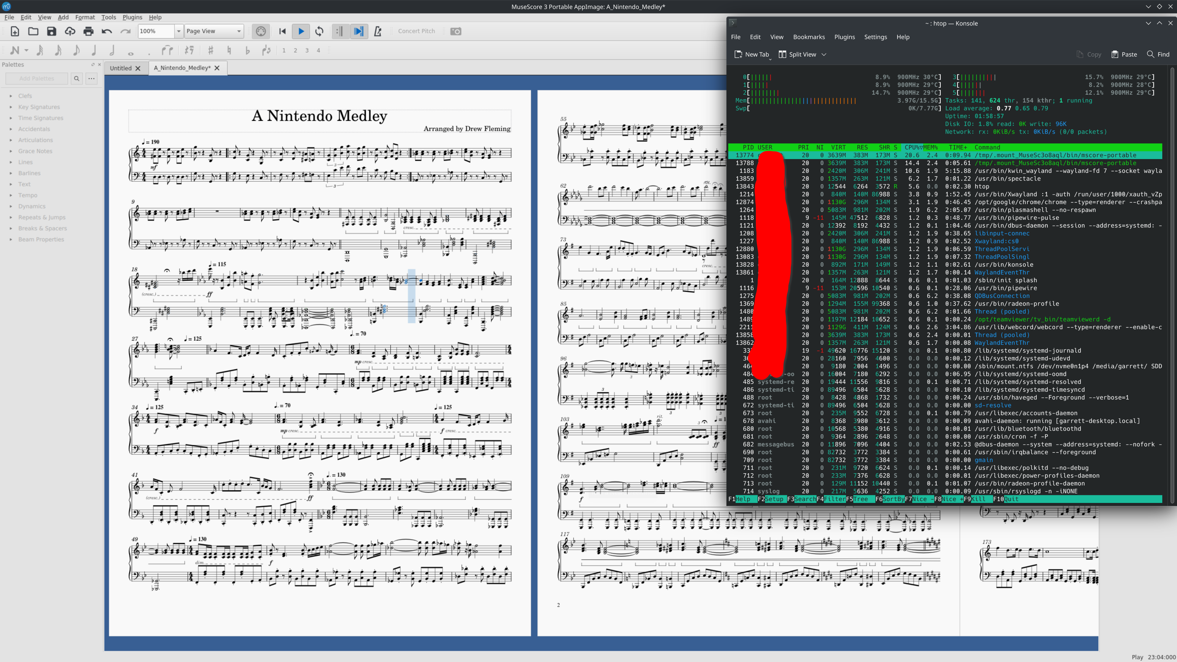 [MU4 Issue] Very high CPU utilization in QSGRenderThread compared to ...