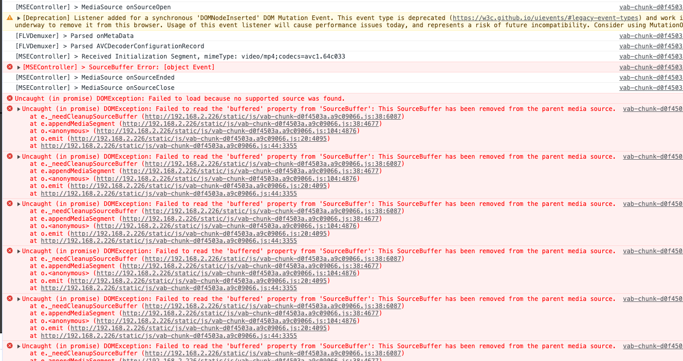 chrome更新到 115 版本后，http-flv播放疯狂报错，回退114就正常了 · Issue #793 · bilibili/flv.js · GitHub