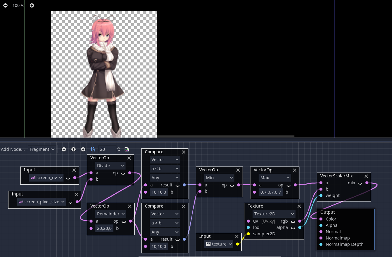 The checker board of transparent background. · Issue #208 · Orama-Interactive/Pixelorama · GitHub