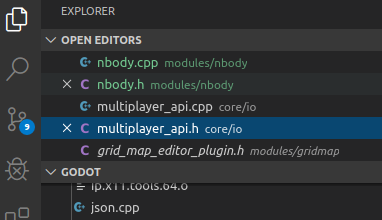 Add a "close" button next to each open script file name · Issue #218 · godotengine/godot ...