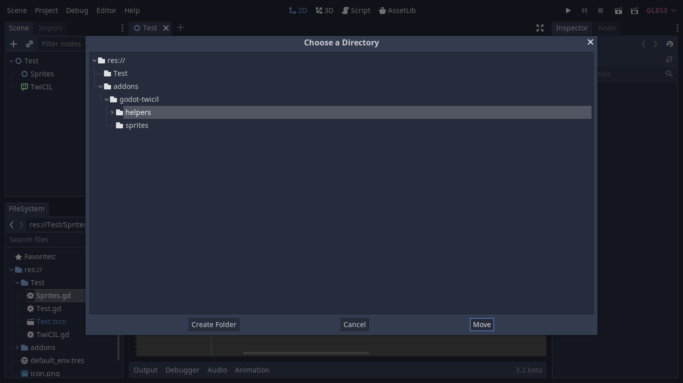 Move To Dialog Isnt Using The File Open Dialog · Issue 33638 · Godotenginegodot · Github