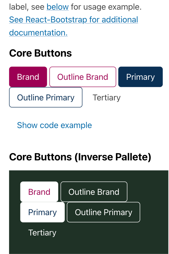 Ensure component pages are responsive on the docs site · Issue #1305 · openedx/paragon · GitHub