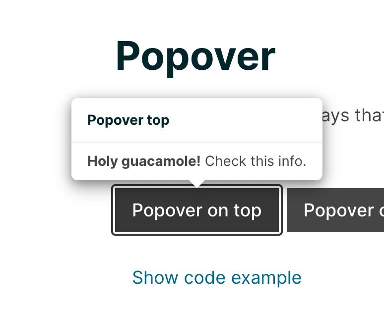 Add support for caret on `ModalPopup` similar to `Popover` · Issue #1323 · openedx/paragon · GitHub
