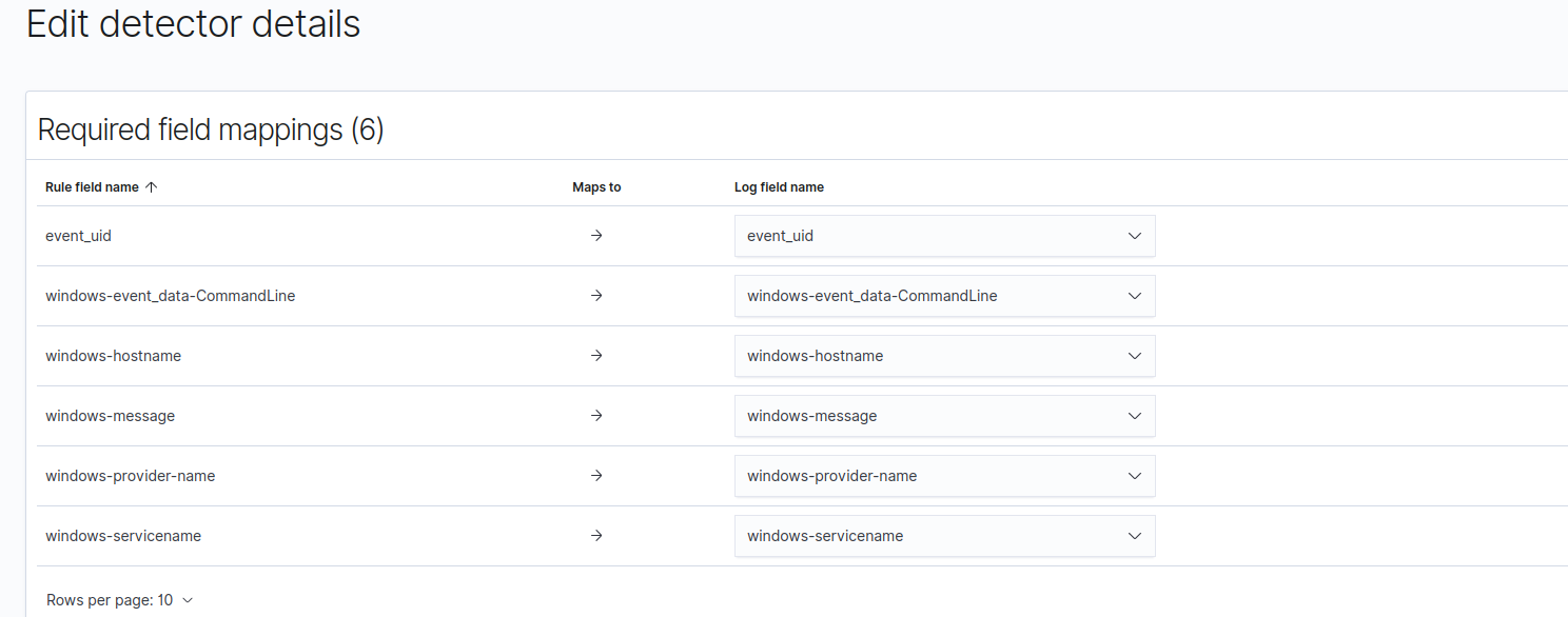 [BUG] Edit detector | Edit Field mappings | Field mapping is wrong · Issue #144 · opensearch ...