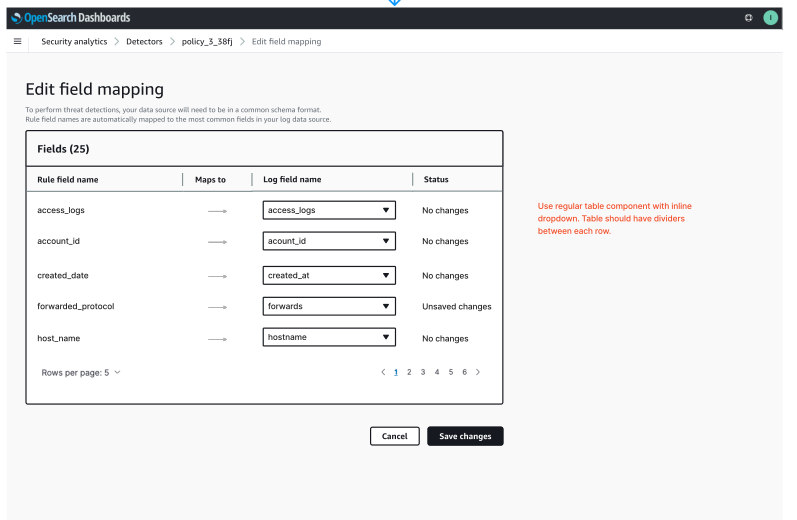 [BUG] Edit detector field mappings is missing some texts · Issue #402 · opensearch-project ...