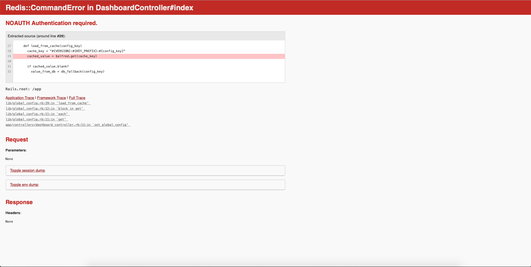 Redis::CommandError in DashboardController#index · Issue #1201 · chatwoot/chatwoot · GitHub