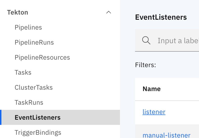 Left nav not showing selected resource type when viewing a single trigger resource · Issue #868 ...
