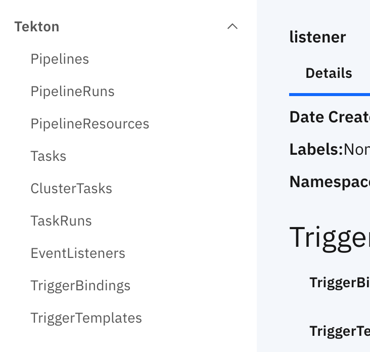 Left nav not showing selected resource type when viewing a single trigger resource · Issue #868 ...