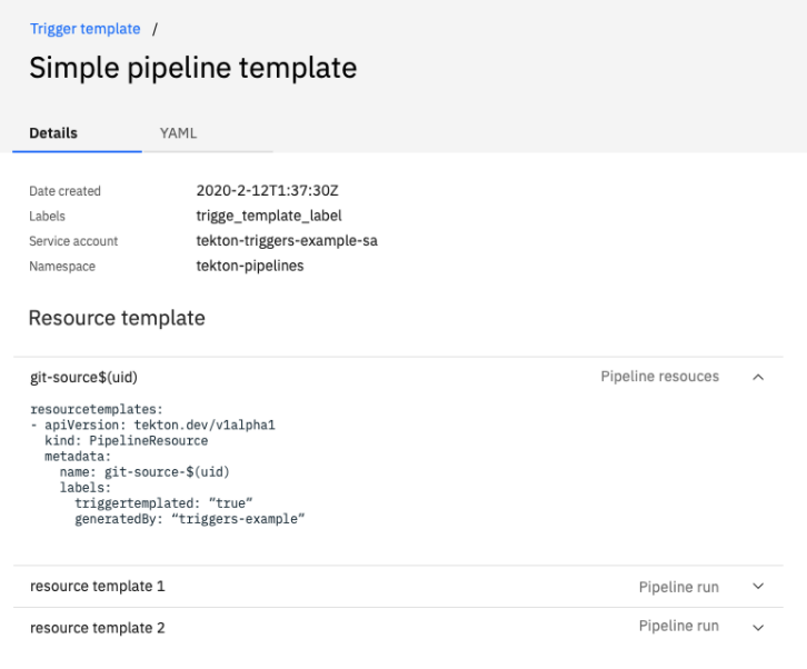 Rename Details Tab · Issue 1222 · Tektoncd Dashboard · Github