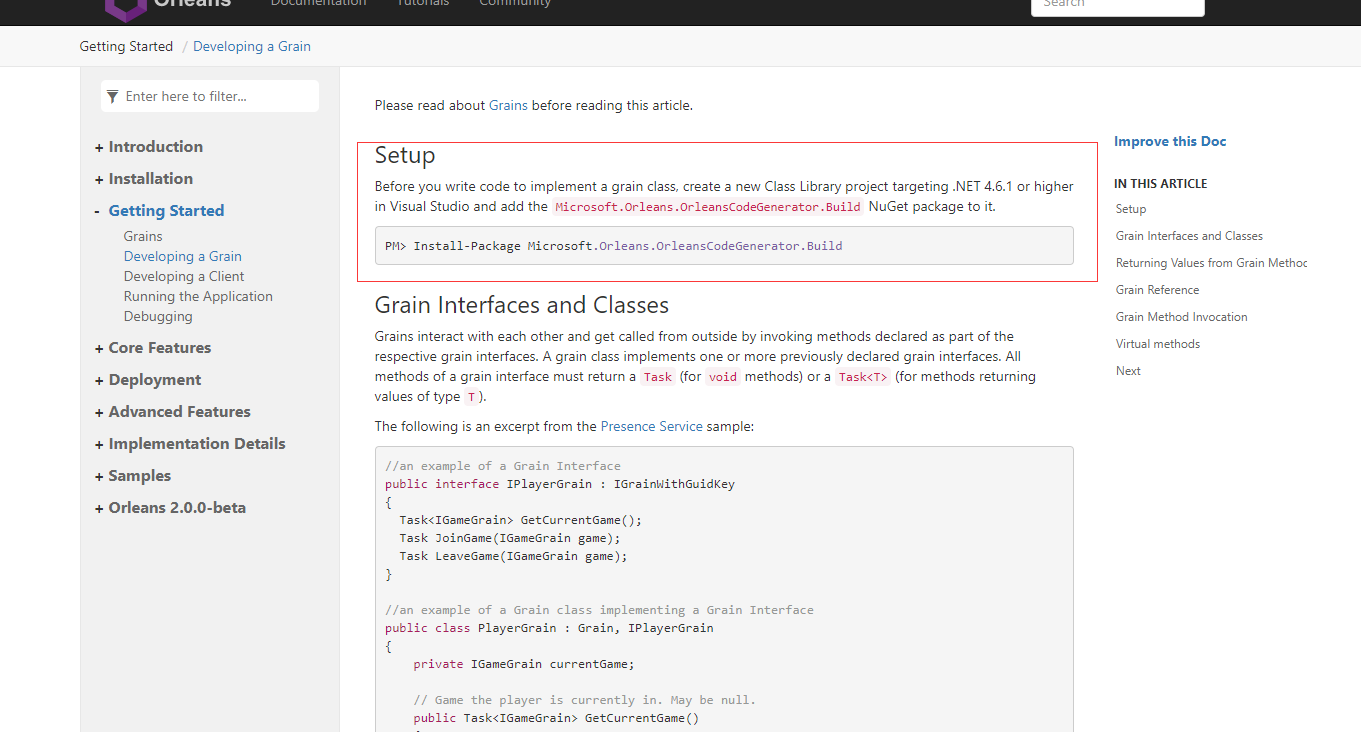 Reference Microsoft.Orleans.OrleansCodeGenerator.Build problem？ · Issue ...