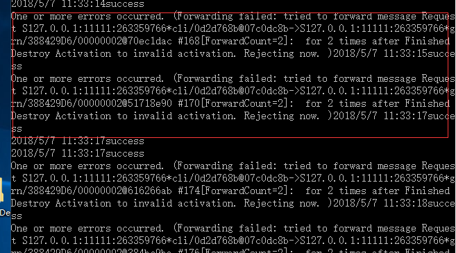 Forwarding Failed：tried To Forward Message Request · Issue 4565 · Dotnetorleans · Github 6811