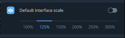 UX: The Interface scale is unsuitable · Issue #24485 · telegramdesktop ...