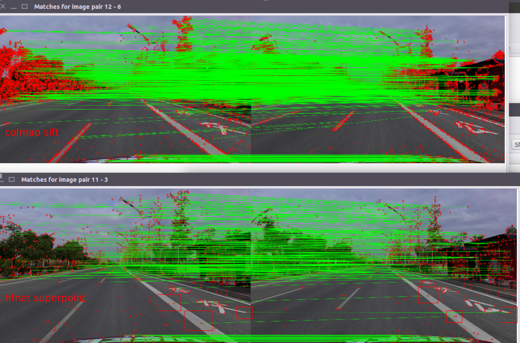 hfnet feature matching VS colmap sift feature matching · Issue #143 · rpautrat/SuperPoint · GitHub