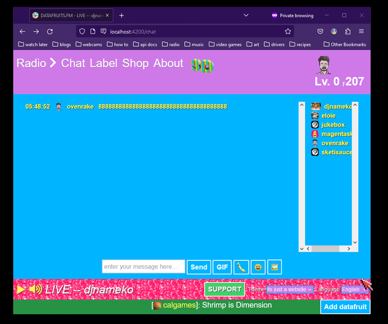 Show list of users on mobile · Issue #1072 · datafruits/datafruits · GitHub
