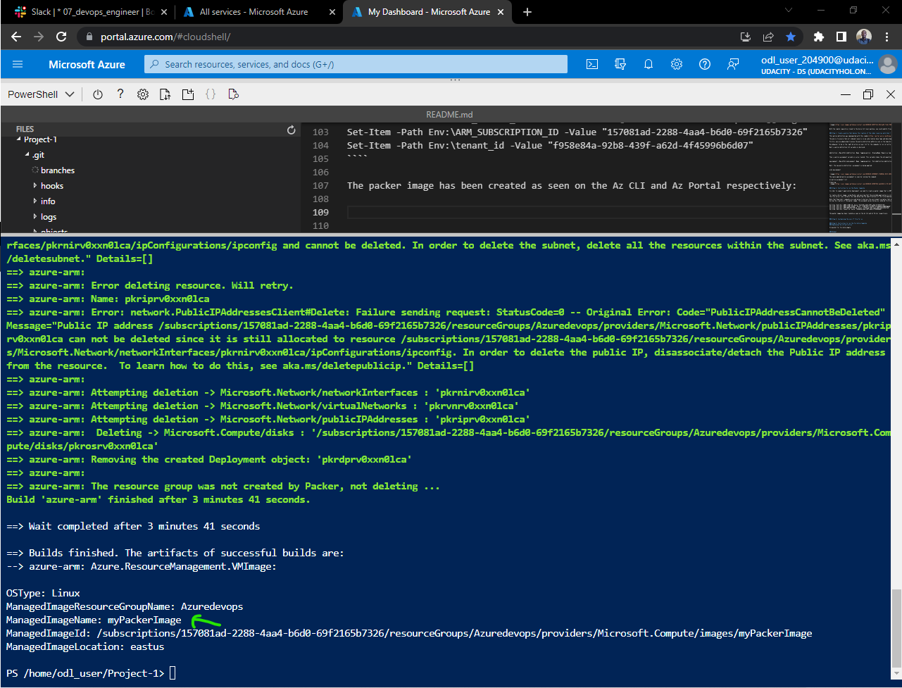 GitHub - Benjamin-Ogunsade/Deploying-a-Web-Server-in-Azure: Udacity DevOps Project 1