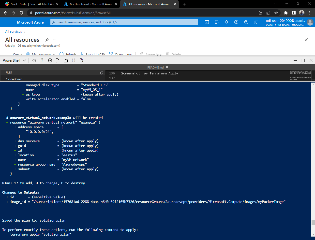 GitHub - Benjamin-Ogunsade/Deploying-a-Web-Server-in-Azure: Udacity DevOps Project 1