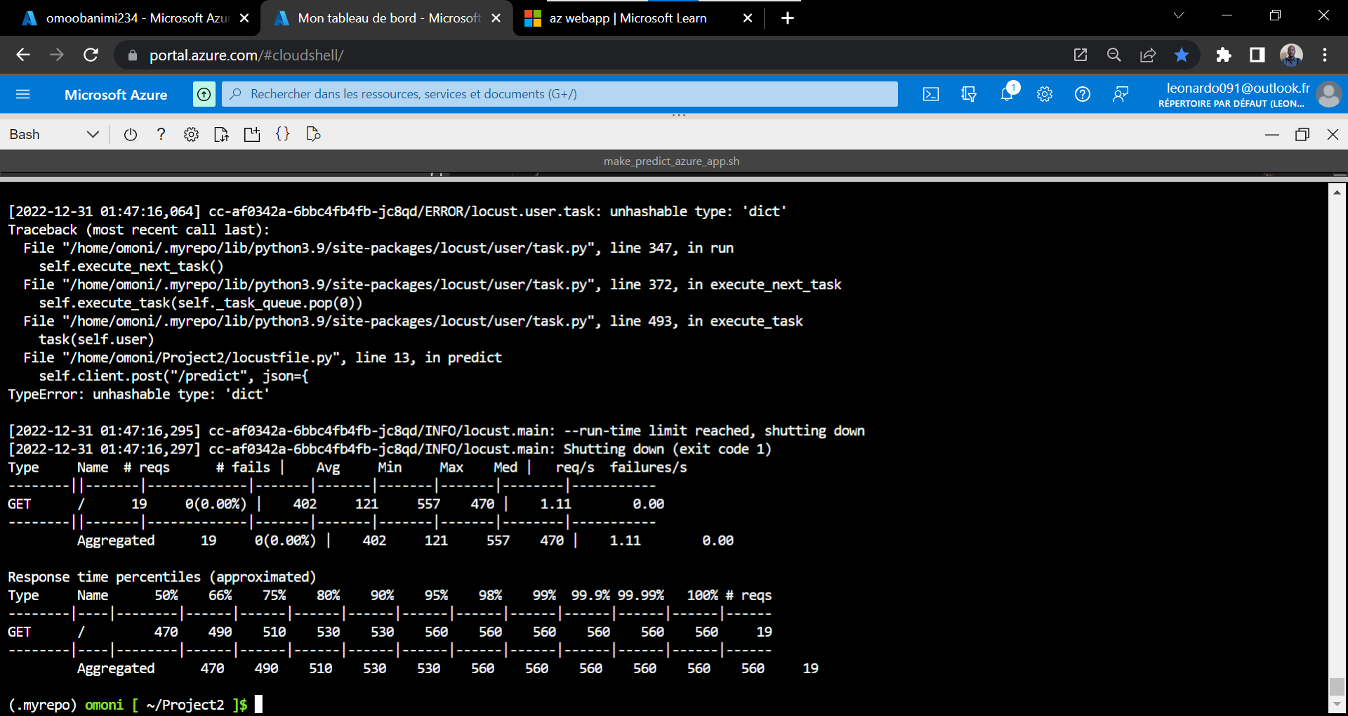 GitHub - Benjamin-Ogunsade/Agile-Development-with-Azure-Building-a-CI-CD-Pipeline: Udacity Project 2