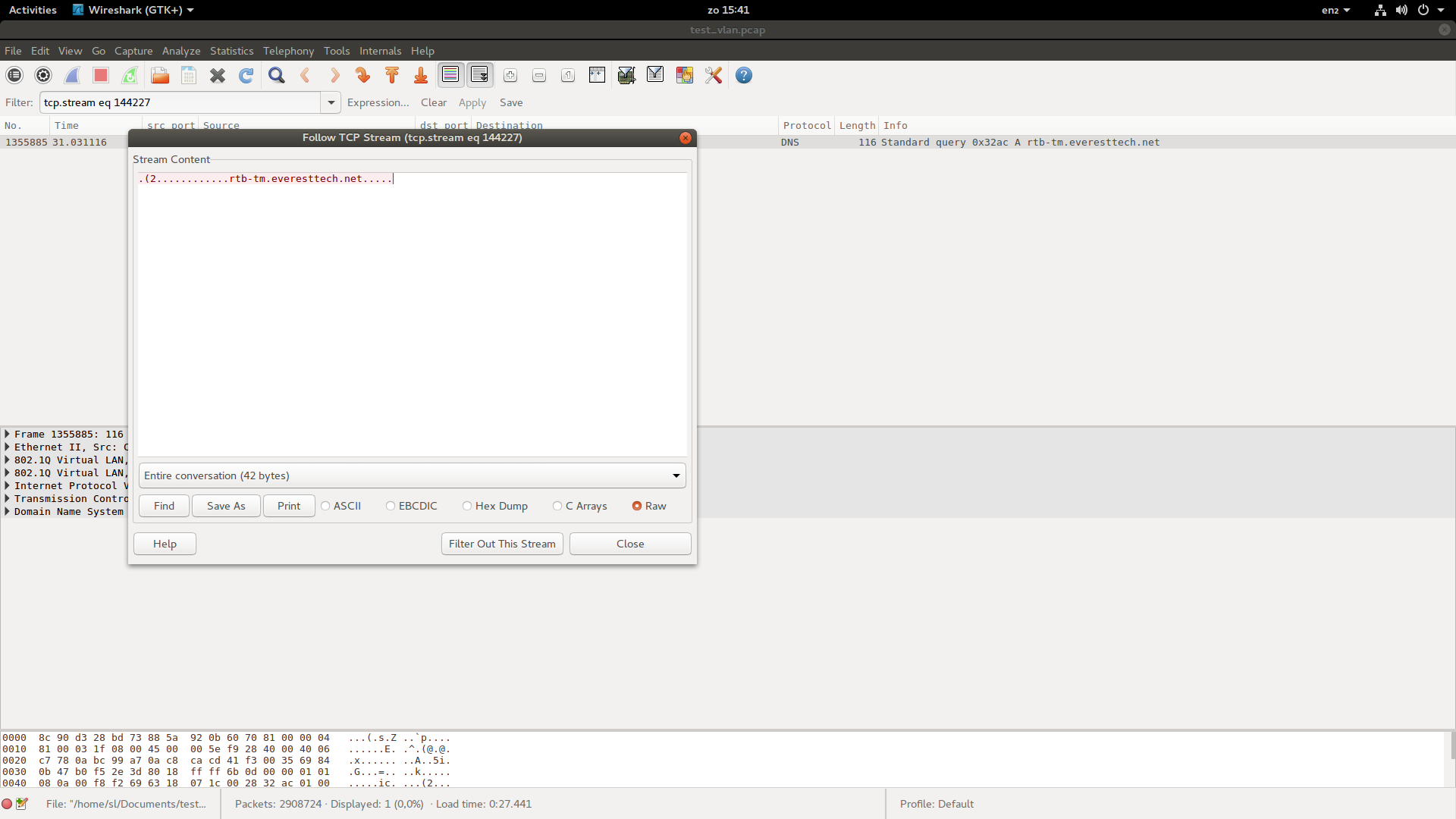Unable To Parse Dns Packet Over Tcp · Issue 386 · Kbandladpkt · Github