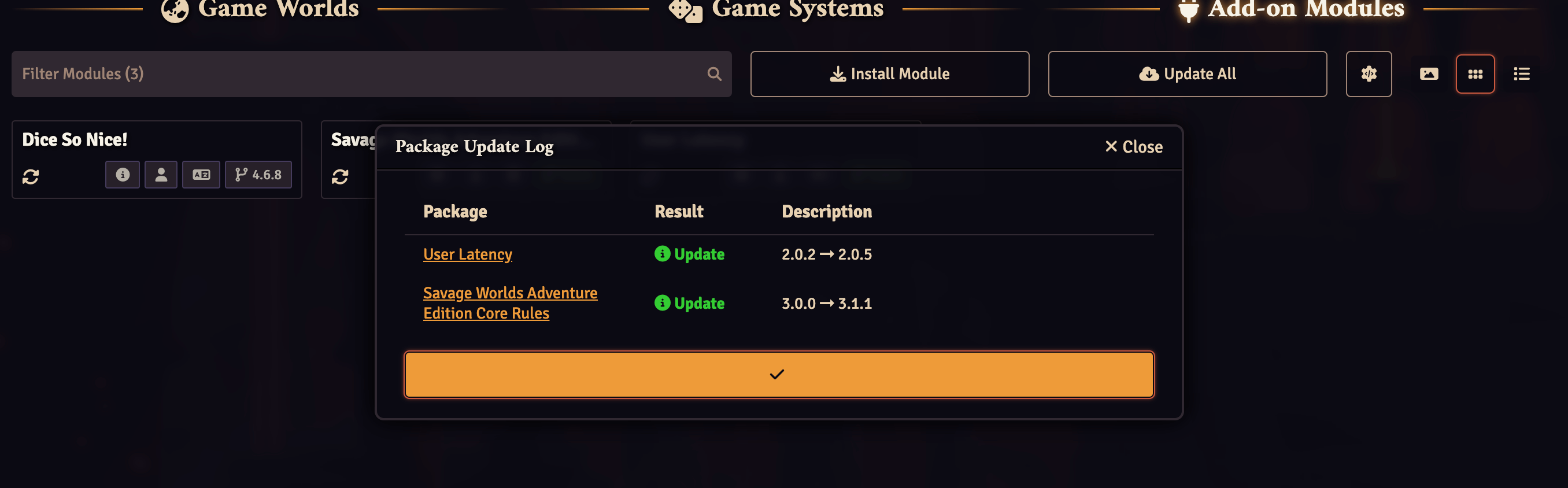 Versioning for modules is wrong · Issue #9862 · foundryvtt/foundryvtt · GitHub