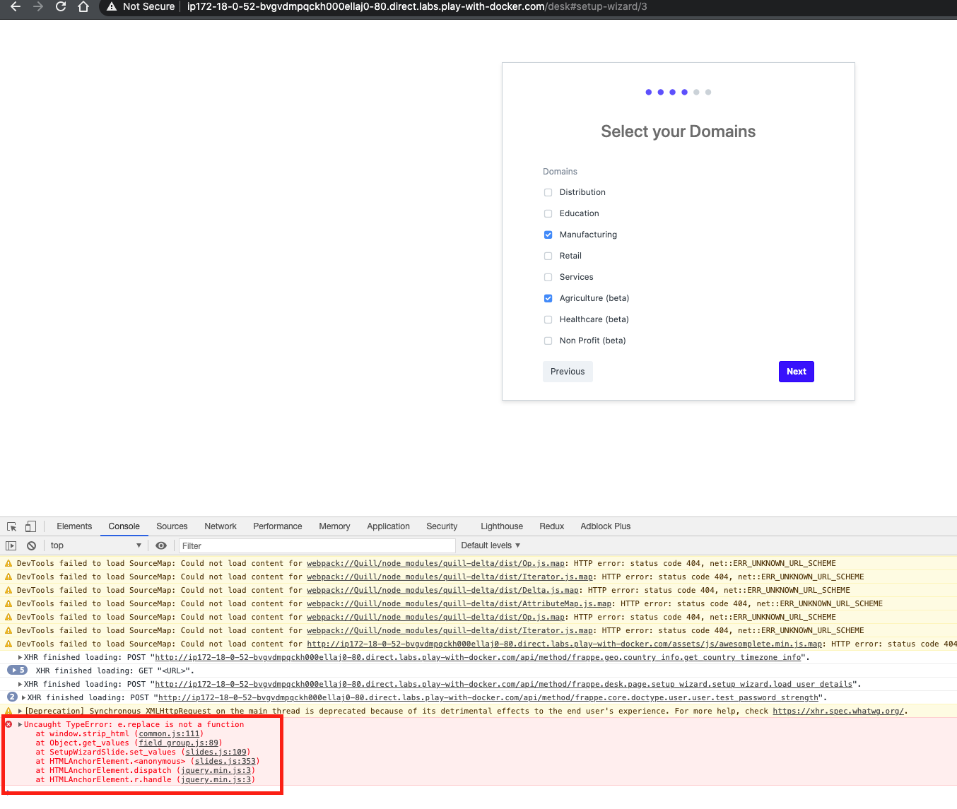 Setup wizard doesn't work properly on develop branch · Issue #24190 · frappe/erpnext · GitHub
