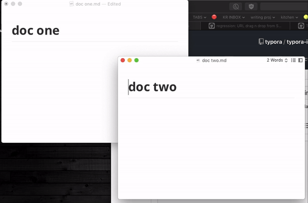 drag-n-drop Typora icon from window title should insert a link · Issue ...