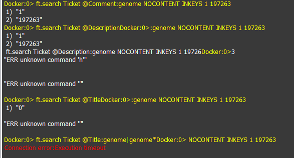 RediSearch - FT.SEARCH with Field Modifiers or INFIELDS option · Issue #86 · RediSearch ...