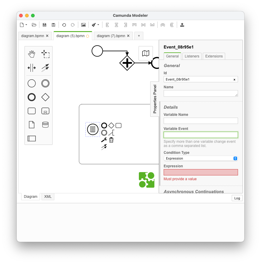 Conditional Start Event In An Event Subprocess Should Allow To Configure Variable Events · Issue 8746